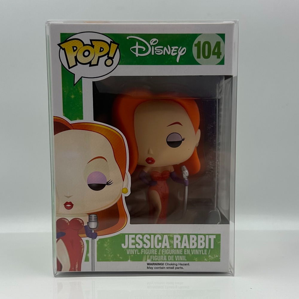 Pre-owned FUNKO POP! DISNEY JESSICA RABBIT 104 SERIES 6 - Own4Less